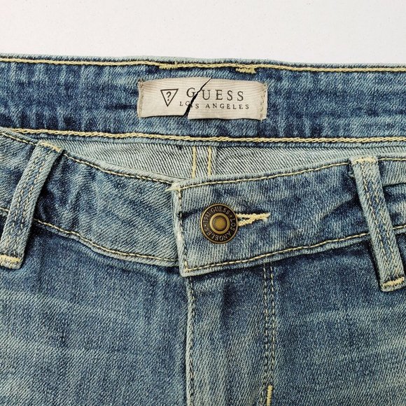 Guess | Shorts | New Guess Womens Brittney Denim Shorts Sz 27 | Poshmark
